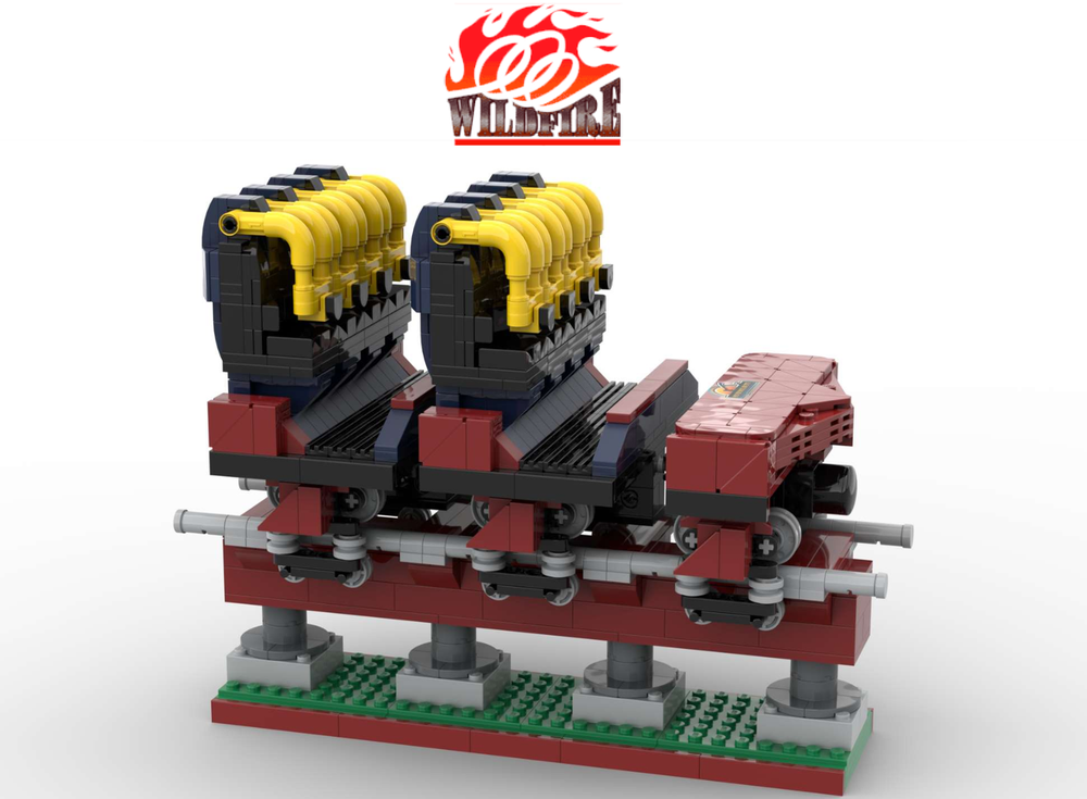 LEGO MOC ROLLERCOASTER - WILDFIRE - Silver Dollar City by Coasters ...