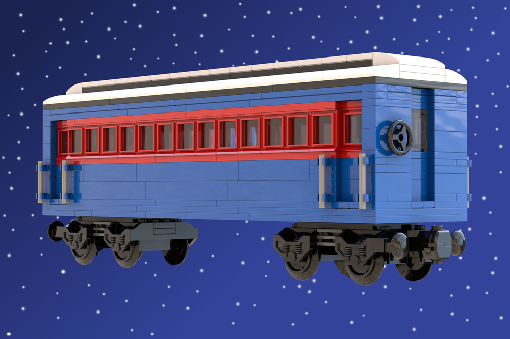 LEGO MOC The Polar Express Passenger Coach by Tweetsie12 | Rebrickable ...