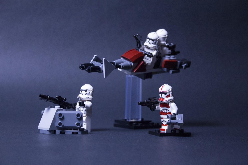 LEGO MOC-199812 7655 Remake (75372 alt using only speeder) by -Sparta ...
