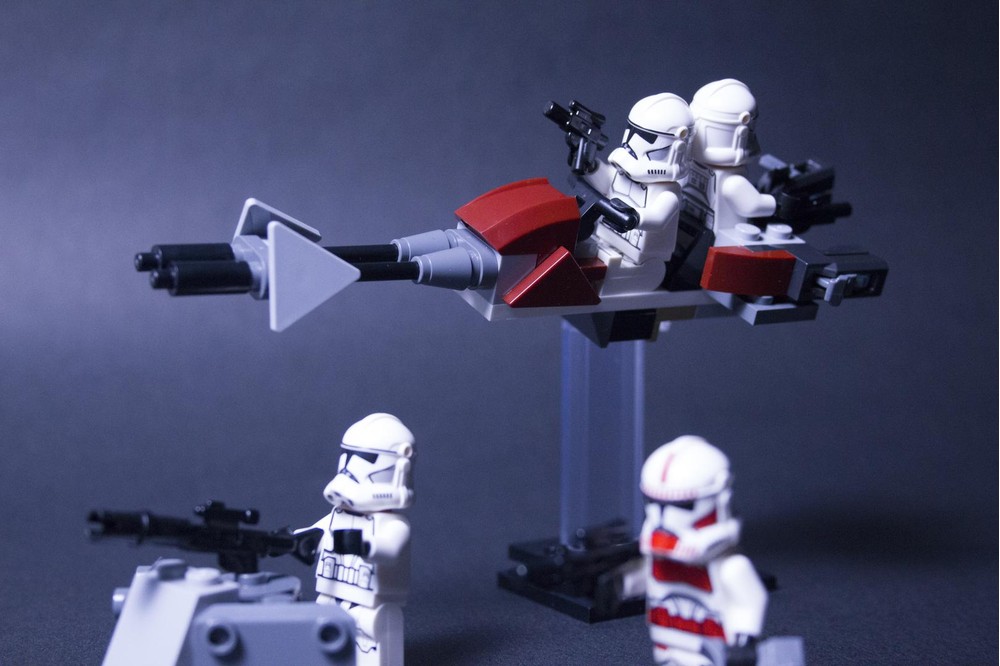 LEGO MOC 7655 Remake (75372 alt using only speeder) by -Sparta ...