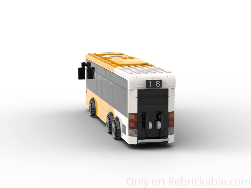 LEGO MOC Transit Bus, modified from set 60335 by Hedu88 | Rebrickable ...