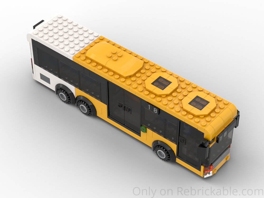 LEGO MOC Transit Bus, modified from set 60335 by Hedu88 | Rebrickable ...