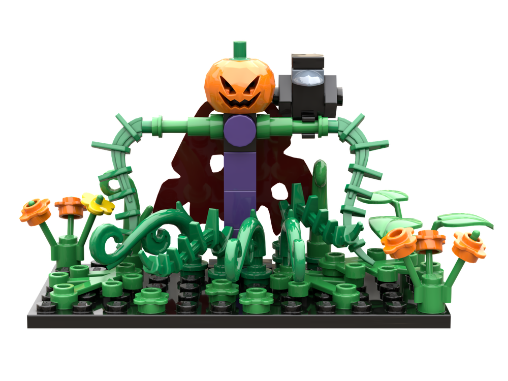 LEGO MOC-199823 Halloween Pumpkin head by bloco_de_ideias | Rebrickable ...