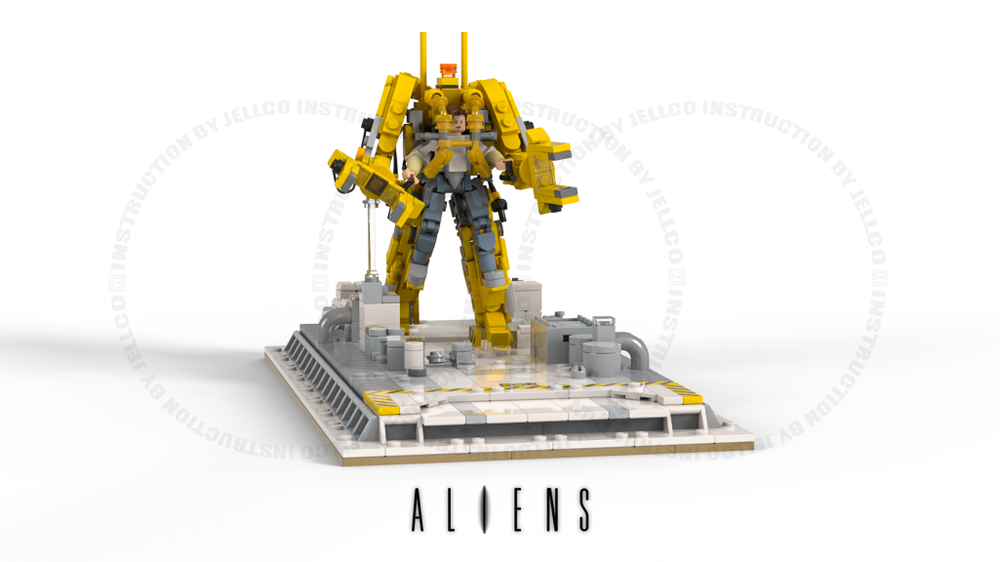 LEGO MOC Aliens Micro Diorama Series: Ripley vs Alien Queen by jellco ...