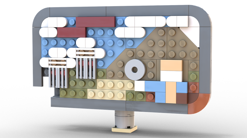 LEGO MOC Fallout Vault-Tec Billboard (decrepid) by PoohBricks ...