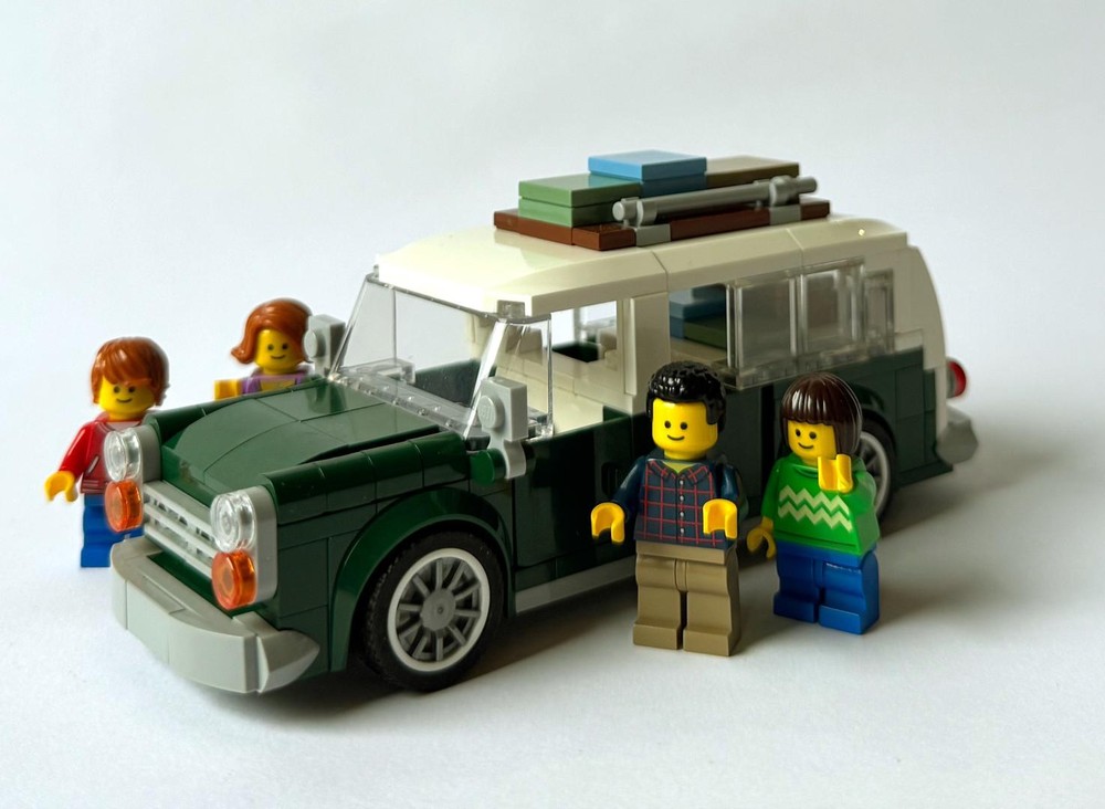 LEGO MOC Station Wagon by HDbrix | Rebrickable - Build with LEGO