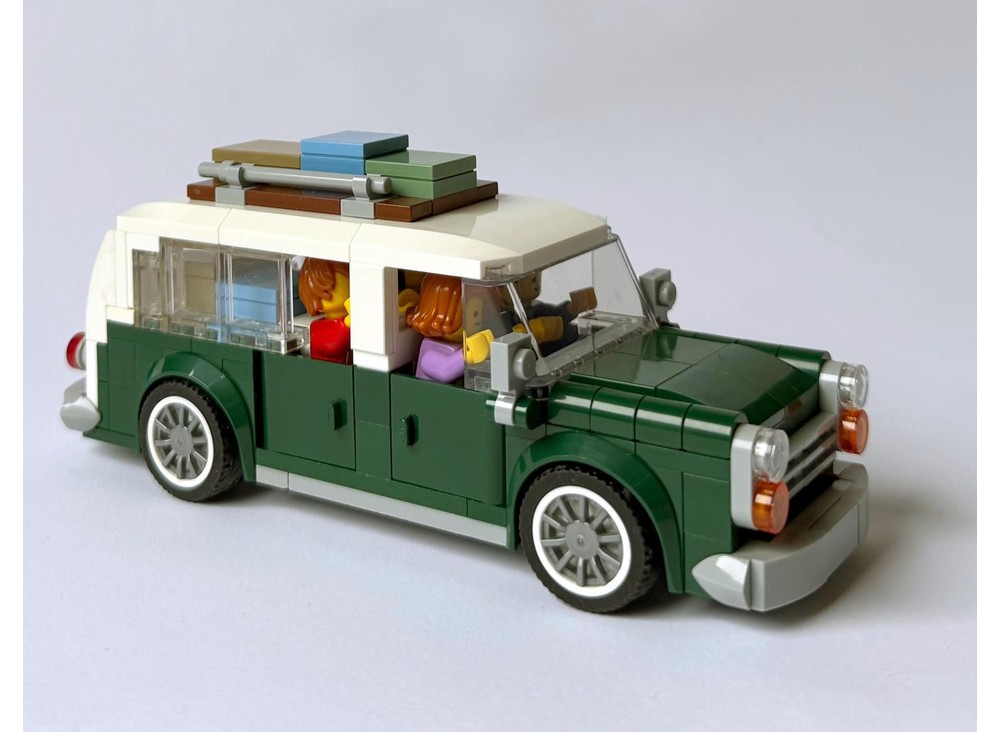 LEGO MOC Station Wagon by HDbrix | Rebrickable - Build with LEGO