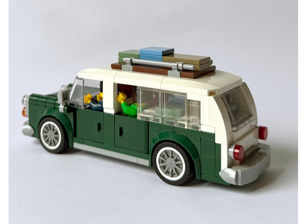 LEGO MOC Station Wagon by HDbrix | Rebrickable - Build with LEGO
