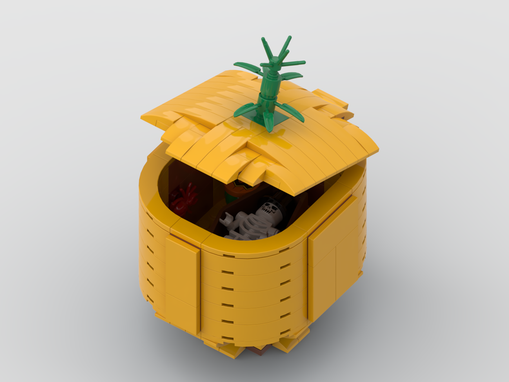 LEGO MOC Pumpkin Surprise by v100Bricks | Rebrickable - Build with LEGO