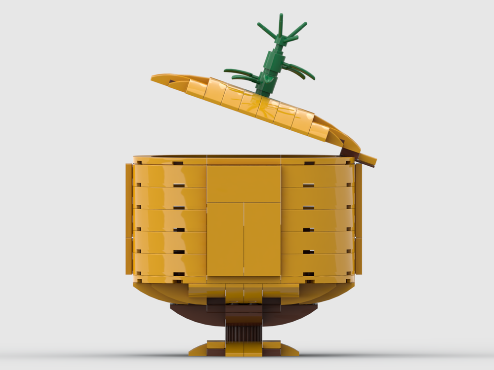 LEGO MOC Pumpkin Surprise by v100Bricks | Rebrickable - Build with LEGO