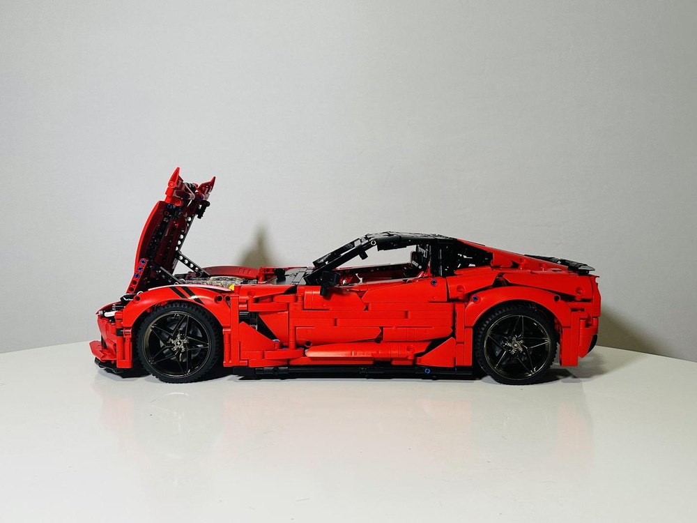 LEGO MOC-199855 1:8 Chevrolet Corvette C7 V2 by Lego__Bee | Rebrickable ...