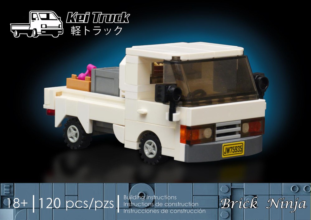 LEGO MOC Kei Truck by Brick.Ninja | Rebrickable - Build with LEGO