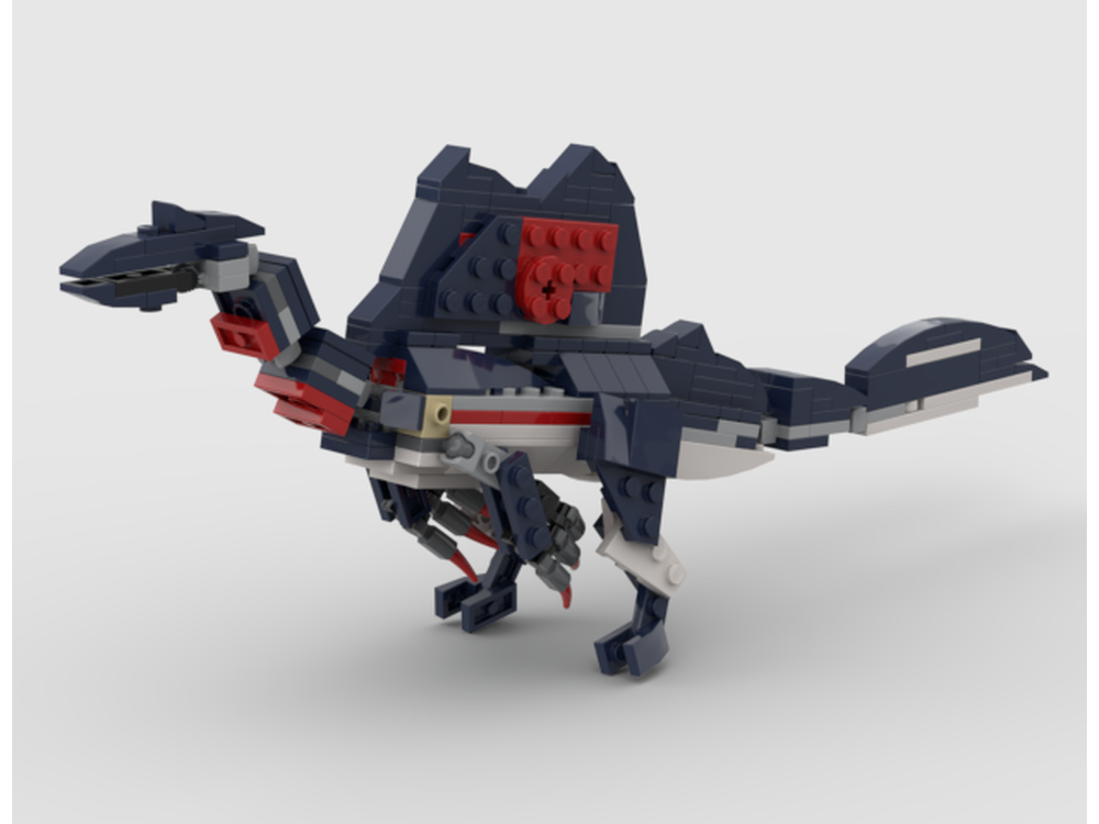 Lego Moc 4 X 31088 Spinosaurus Aegyptiacus Minifig Scale By Ddommark