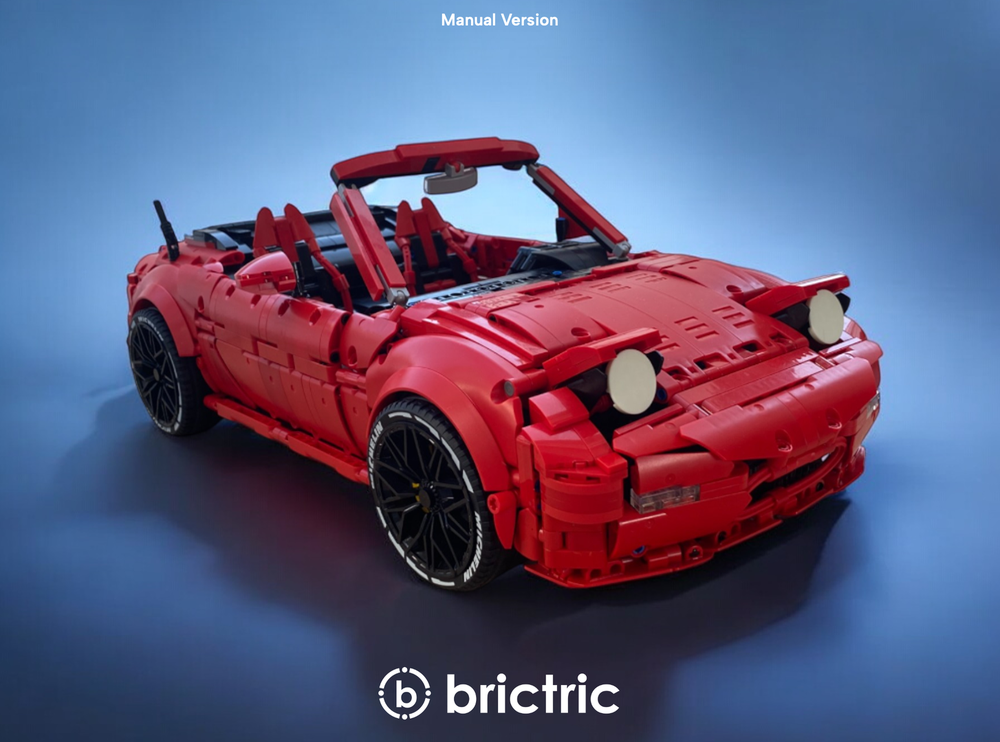 LEGO MOC Mazda MX5 Miata (NA) manual by brictric | Rebrickable - Build ...
