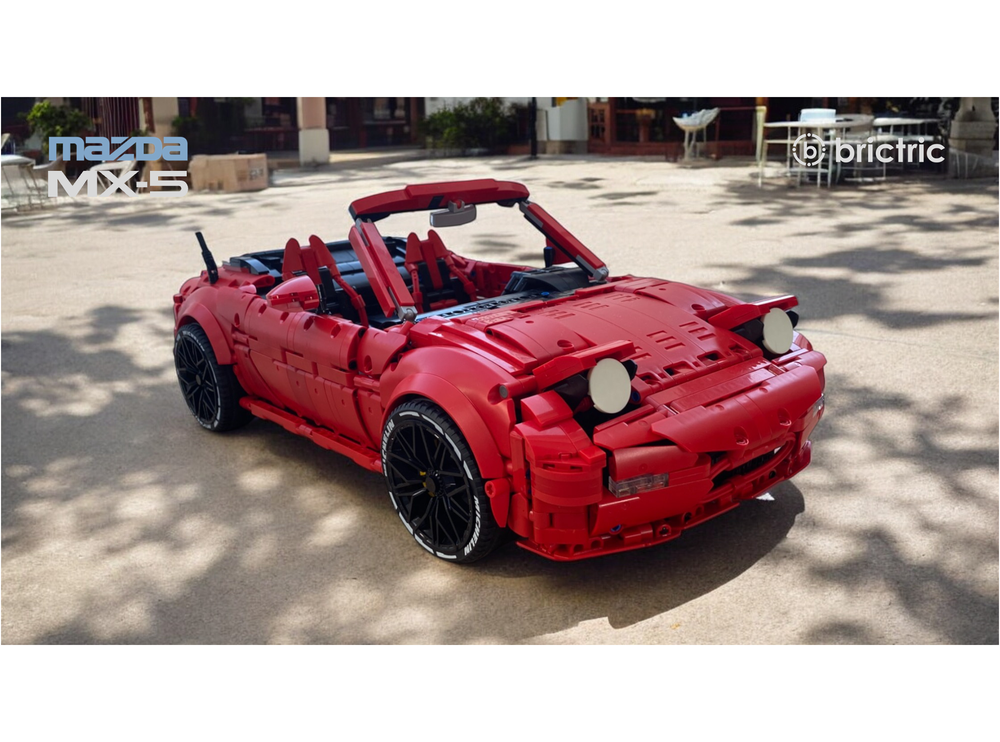 LEGO MOC Mazda MX5 Miata (NA) manual by brictric | Rebrickable - Build ...