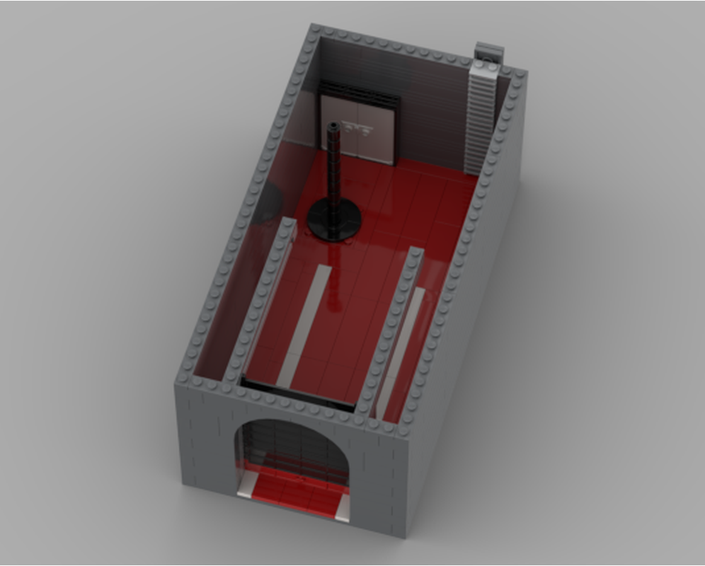 LEGO MOC Fire Station With Arch Door by leeggoo_Creator | Rebrickable ...