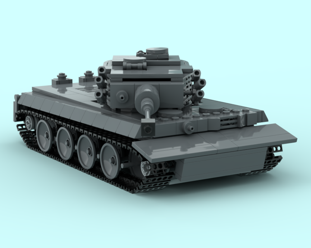 LEGO MOC tiger h1 by notimportantdude | Rebrickable - Build with LEGO