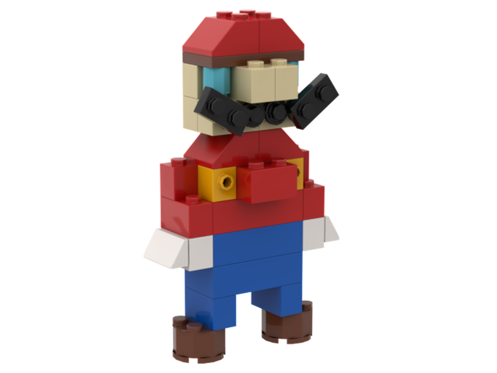 LEGO MOC-199873 BYGGLEK Mario by WafityYT | Rebrickable - Build with LEGO
