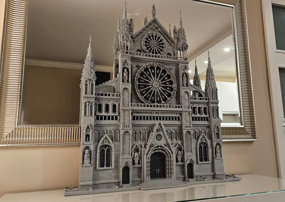LEGO MOC-199891 Gothic Cathedral Facade by czlaczi81 | Rebrickable ...