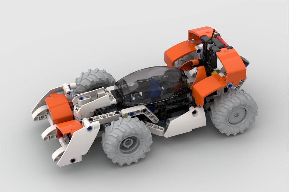 Lego Moc 42178 Moon Racer By Nequmodiva Rebrickable Build With Lego