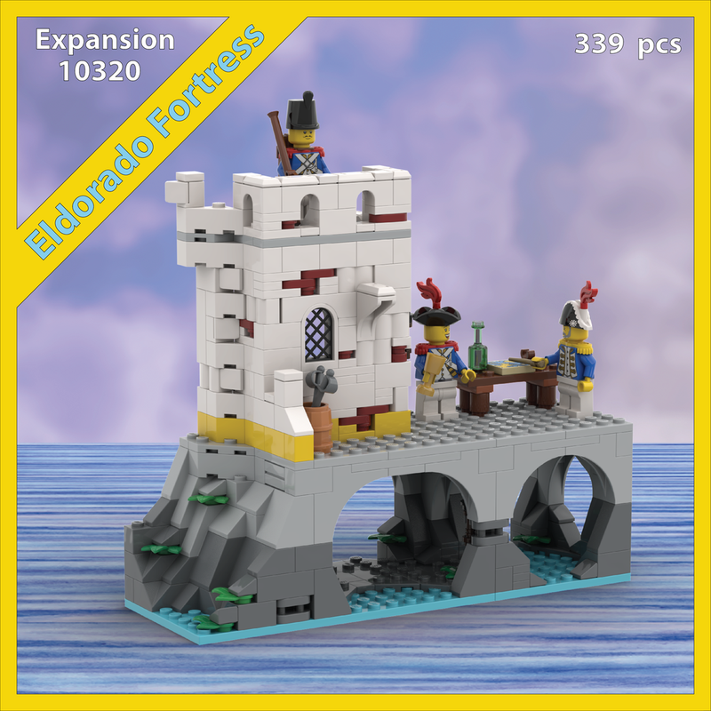 LEGO MOC Storage Expansion: Eldorado Fortress (10320) by ...