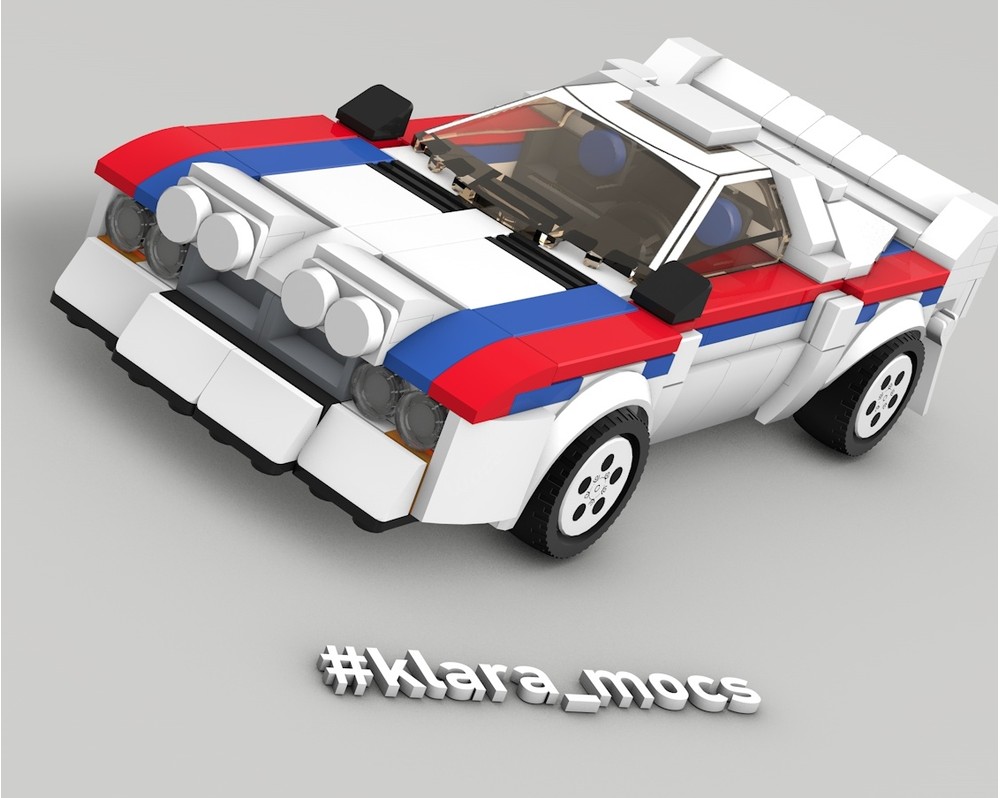 LEGO MOC Lancia 037 Rally Car Speedchampions by klara_mocs ...