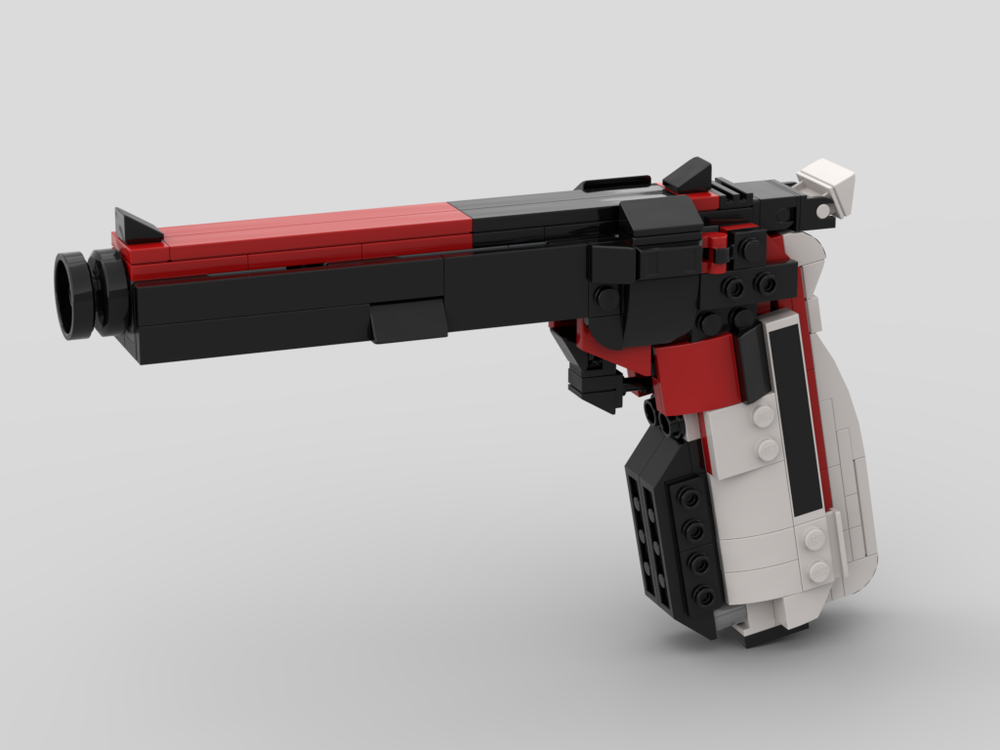LEGO MOC 76896 - Pistol by KlintIsztvud | Rebrickable - Build with LEGO