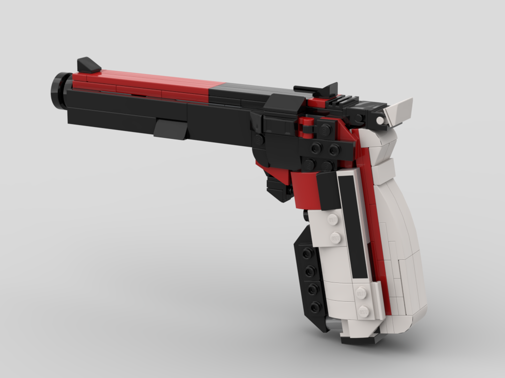 Lego Moc 76896 Pistol By Klintisztvud Rebrickable Build With Lego