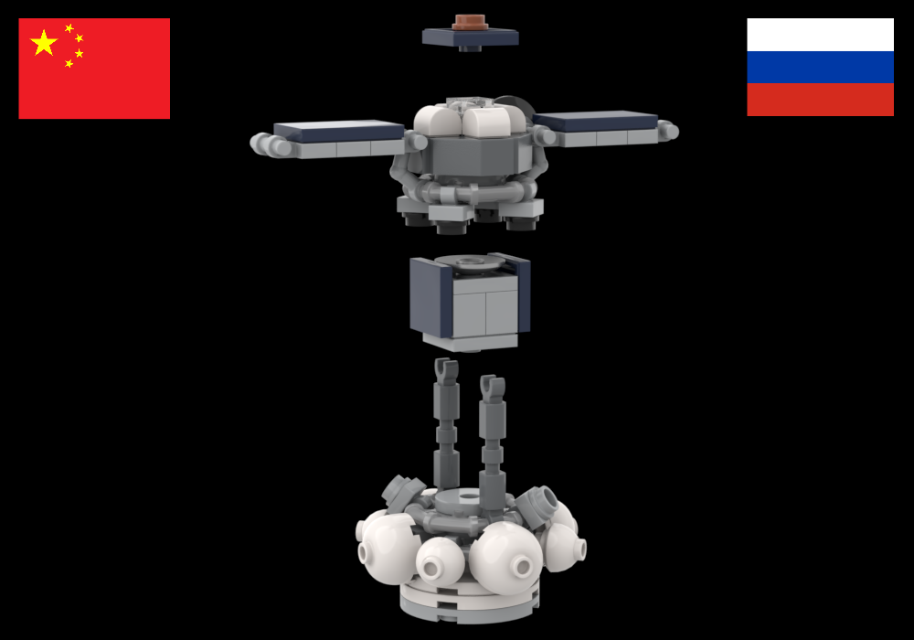 LEGO MOC Phobos-Grunt and Yinghuo-1 Spacecraft by OrchardBuilds | Rebrickable - Build with LEGO