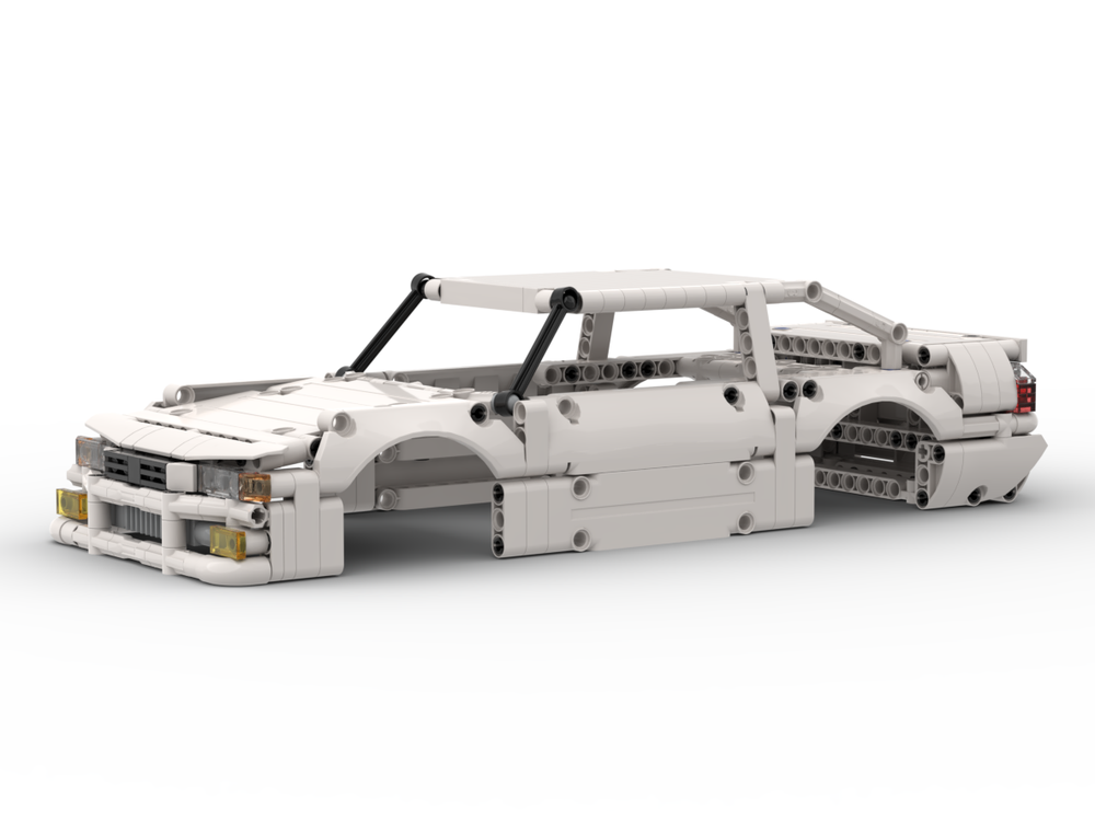 LEGO MOC BMW E36 WHITE car body by lego_xtremcar | Rebrickable - Build ...