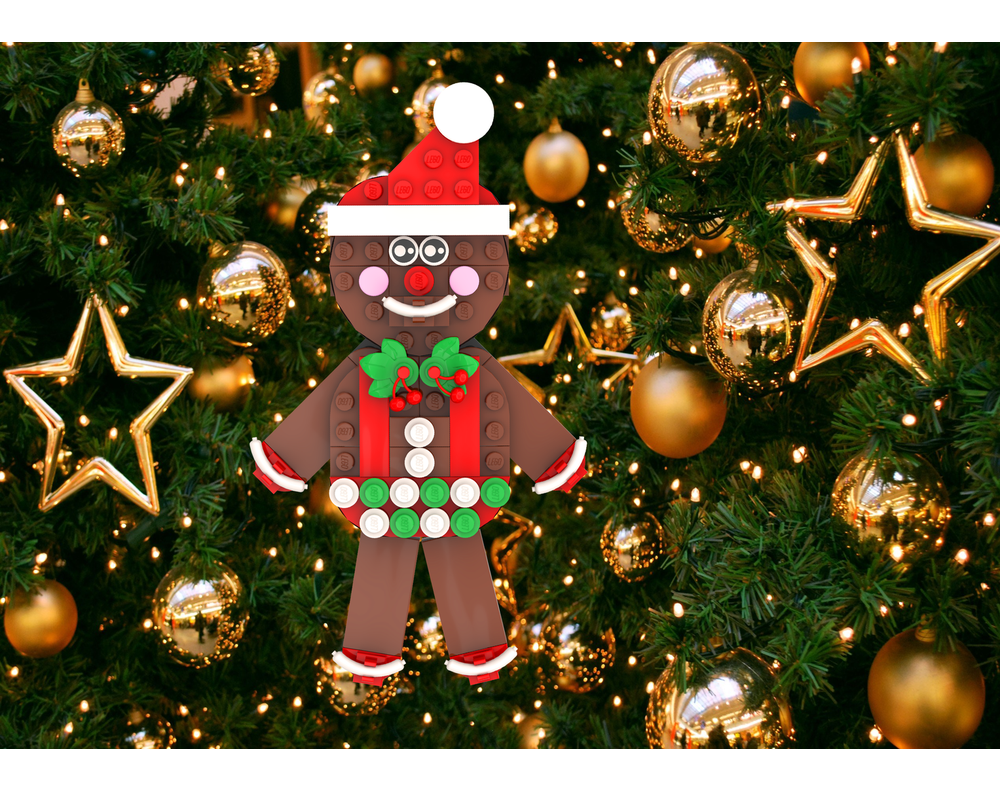 LEGO MOC Gingerbread Man by Tartan Bricks | Rebrickable - Build with LEGO