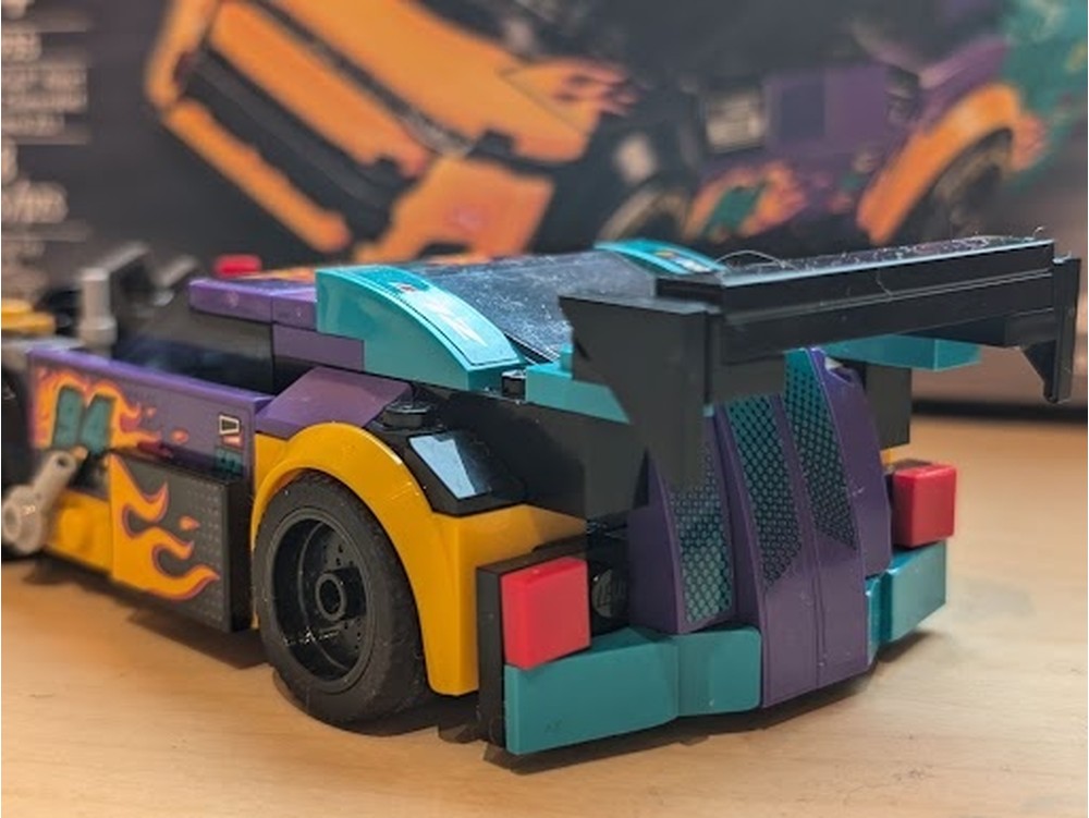Lego Moc Hot Rod By Hawkinorin Rebrickable Build With Lego