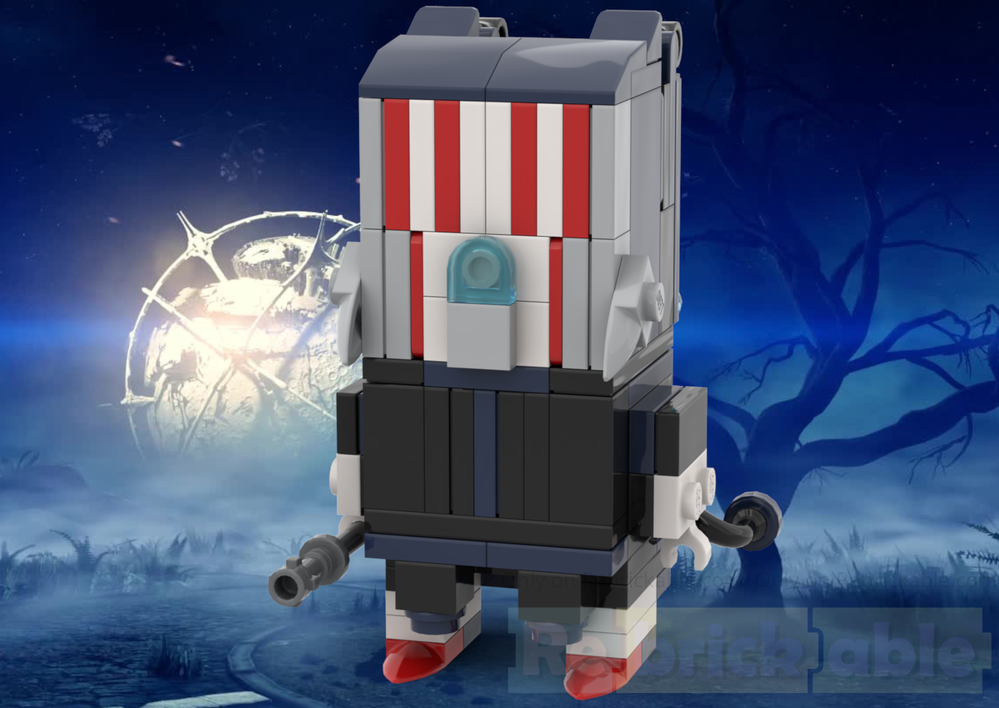LEGO MOC-199957 Wukong BrickHead - Warframe by GoldengamerLego ...