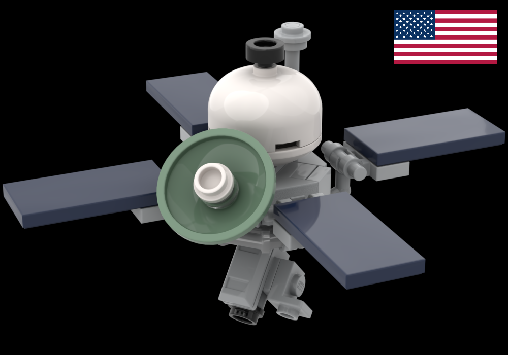 LEGO MOC Mariner 9 Spacecraft by OrchardBuilds | Rebrickable - Build ...