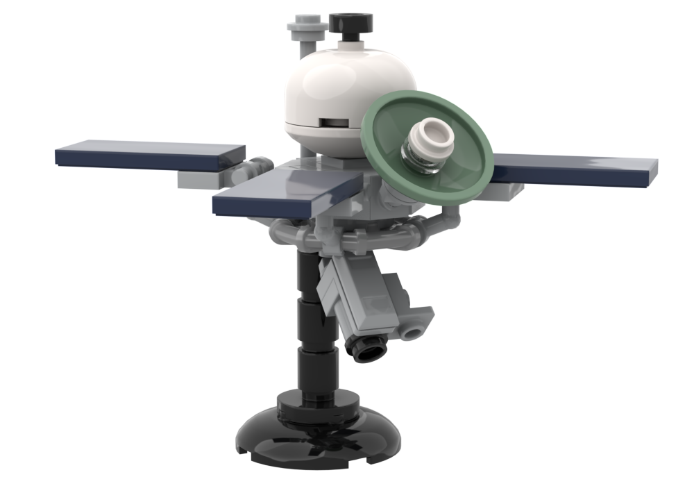 Lego Moc Mariner 9 Spacecraft By Orchardbuilds Rebrickable Build