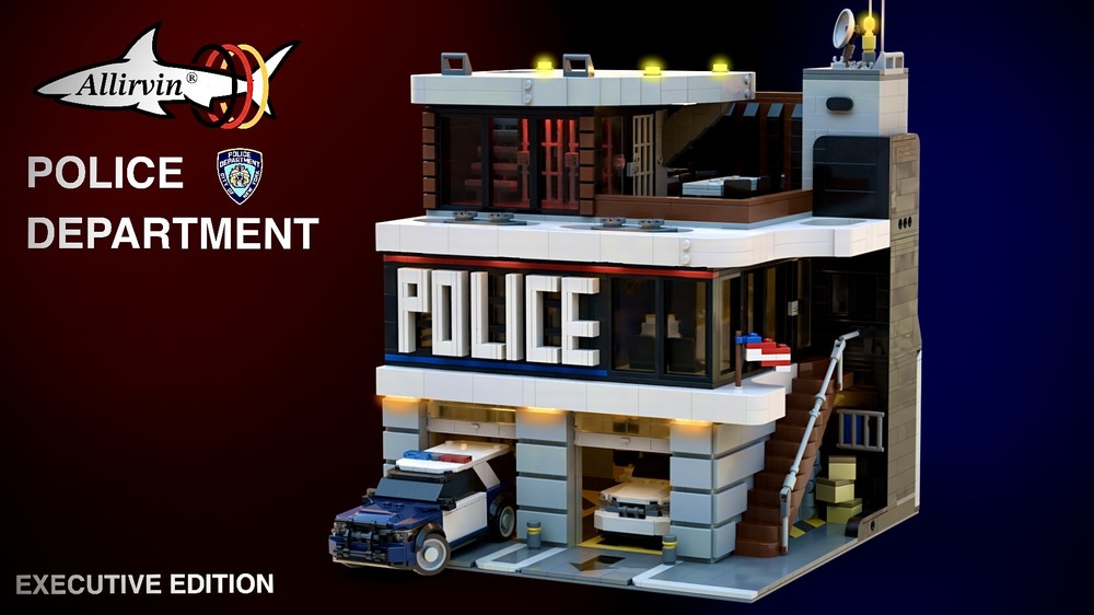 LEGO MOC Police Department| Executive Edition by AllirvinExperts ...