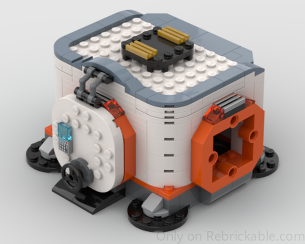 LEGO MOC Space "mudroom" 3-way connector by DanLyons | Rebrickable ...