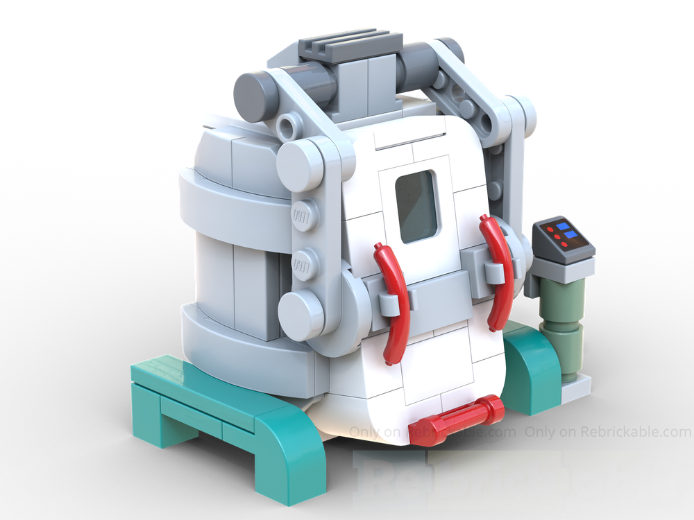 LEGO MOC Fallout 4 Cryopod by PoohBricks | Rebrickable - Build with LEGO