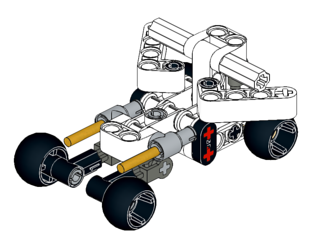 LEGO MOC Batman Type Armored Car by NARP | Rebrickable - Build with LEGO