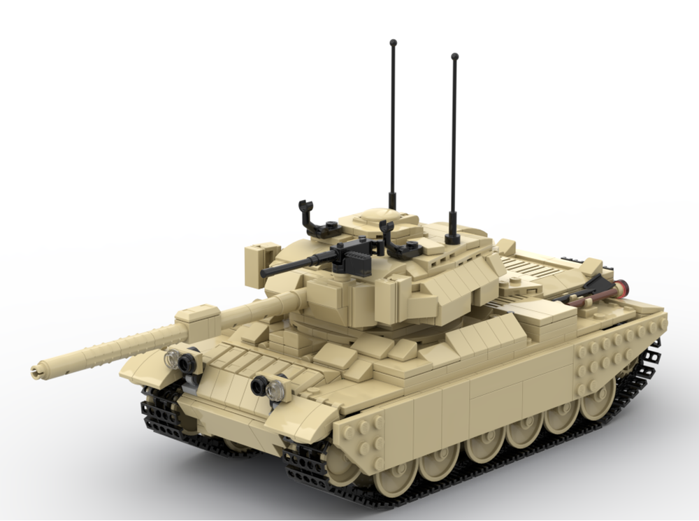 LEGO MOC Sho't Kal Dalet tank V2 by gunsofbrickston | Rebrickable ...