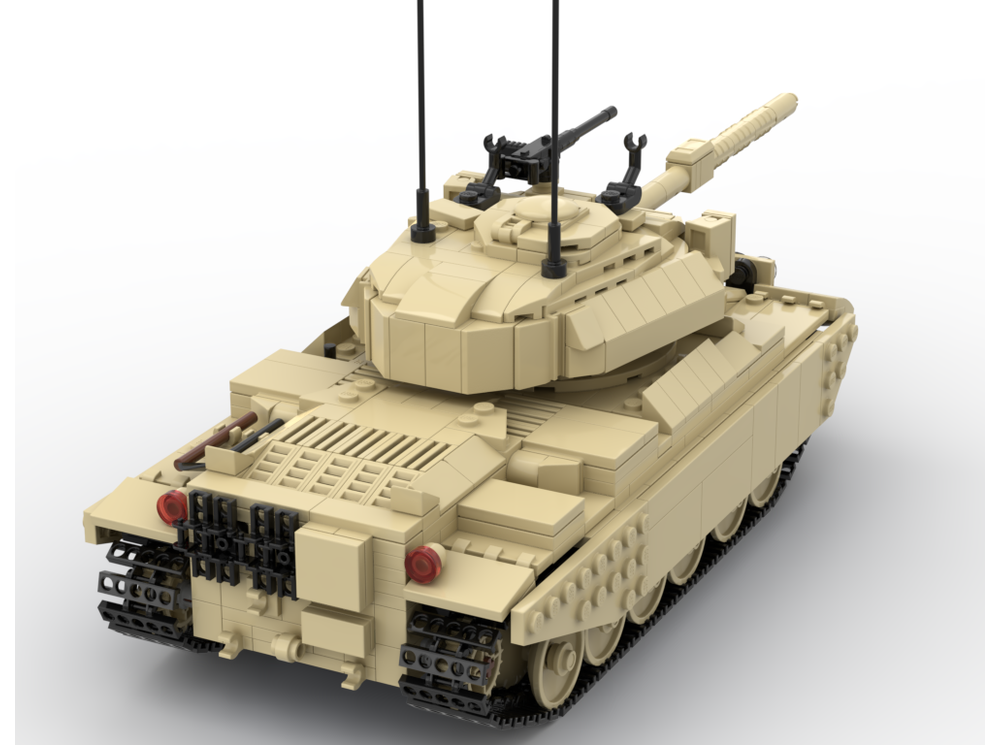 LEGO MOC Sho't Kal Dalet tank V2 by gunsofbrickston | Rebrickable ...
