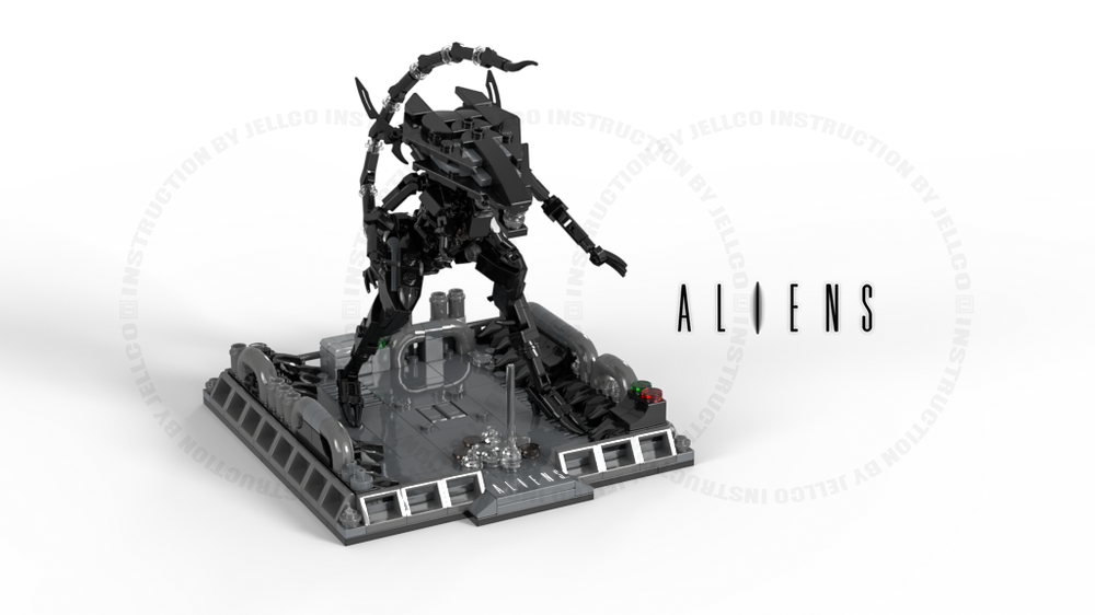 LEGO MOC Aliens Micro Diorama Series : Xenomorph Queen by jellco ...