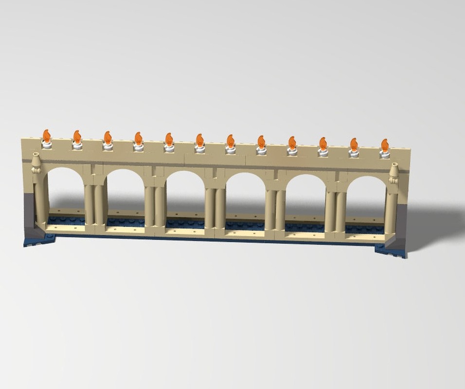 LEGO MOC modular bridge by jgirden | Rebrickable - Build with LEGO