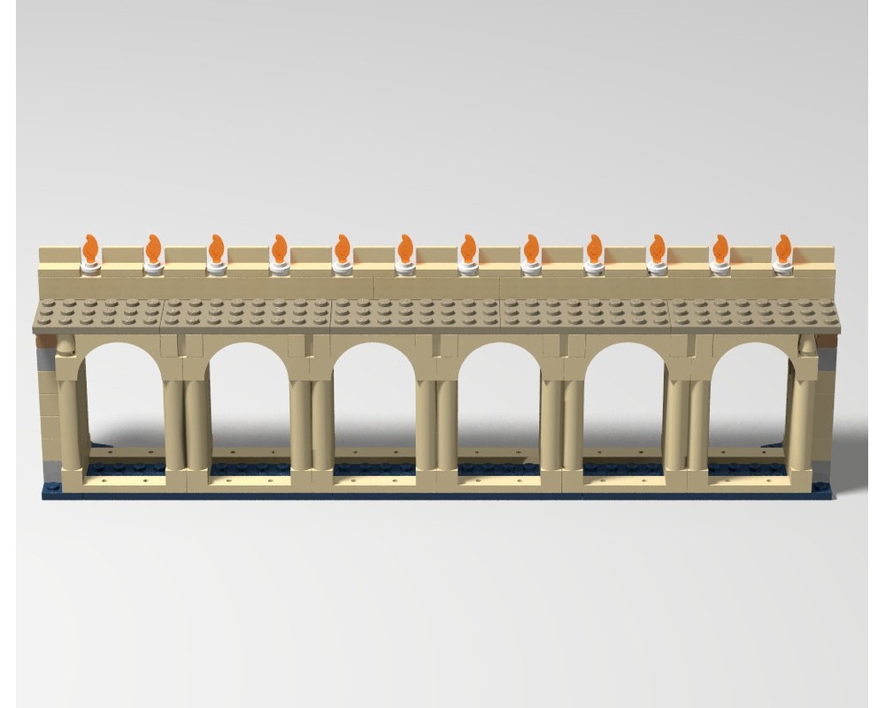 Lego Moc Modular Bridge By Jgirden Rebrickable Build With Lego