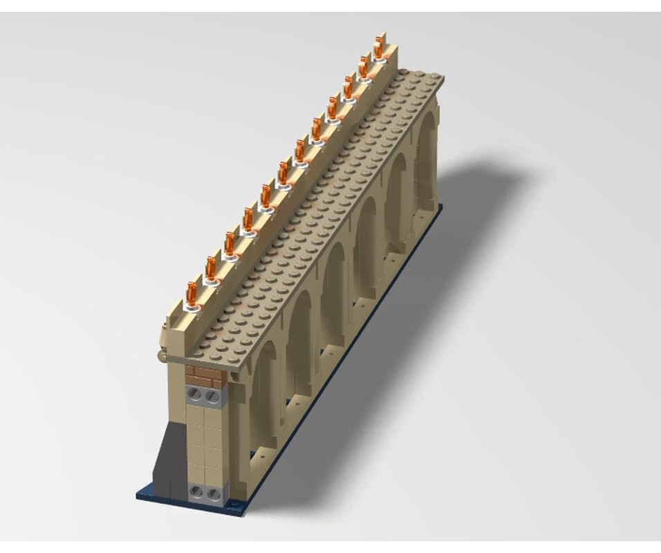 Lego Moc Modular Bridge By Jgirden Rebrickable Build With Lego