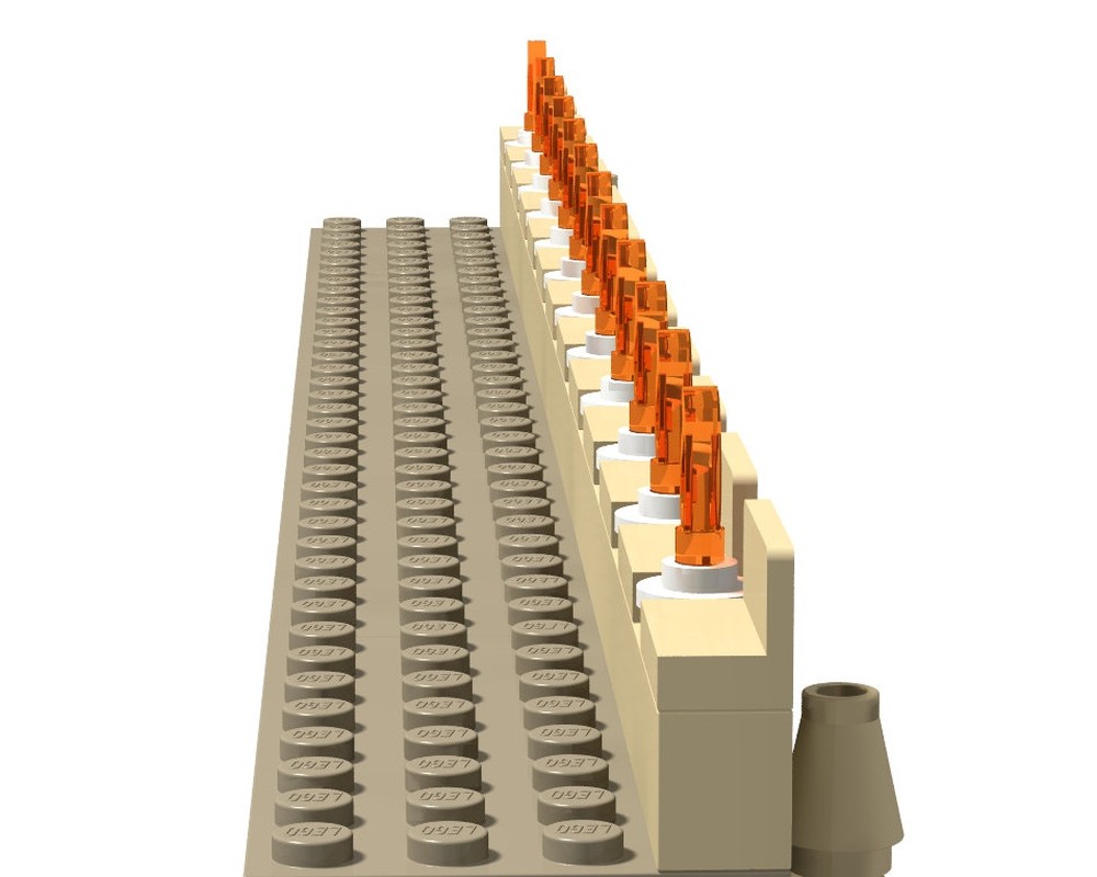 Lego Moc Modular Bridge By Jgirden Rebrickable Build With Lego