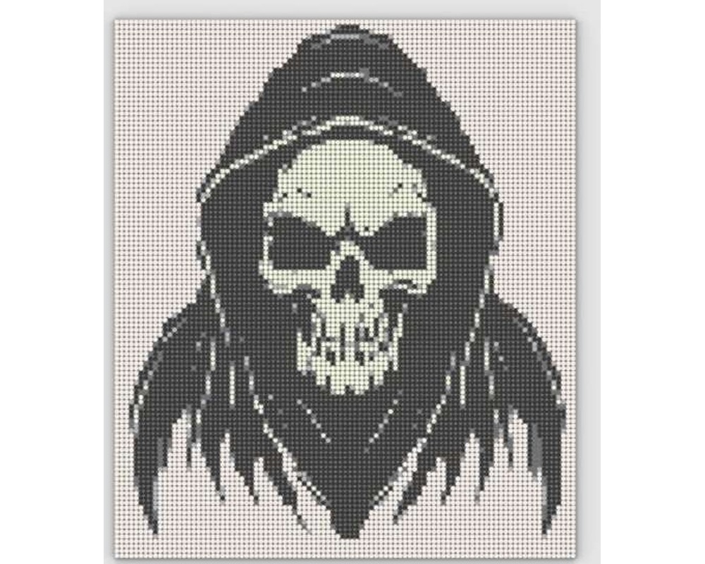 LEGO MOC glowing in the dark halloween skull by Dimi_kristof ...