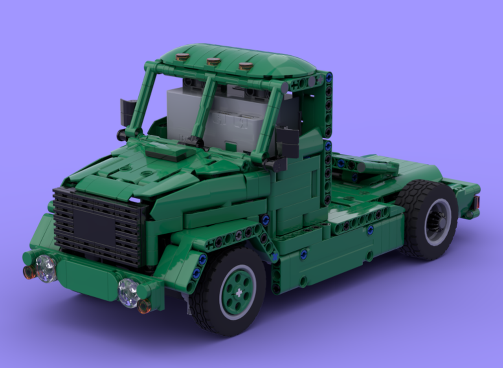 LEGO MOC KrAZ 5450 race truck by _Electro_ | Rebrickable - Build with LEGO