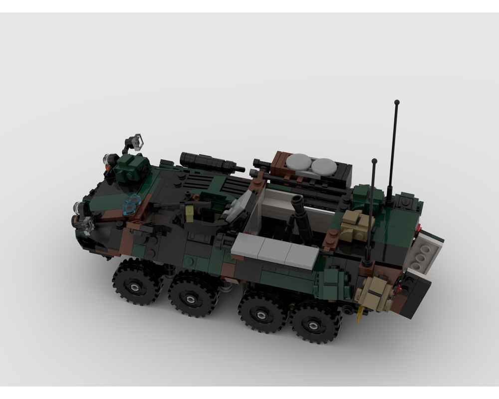 Lego Moc Lav M Mortar Carrier By Neomoc Rebrickable Build With Lego