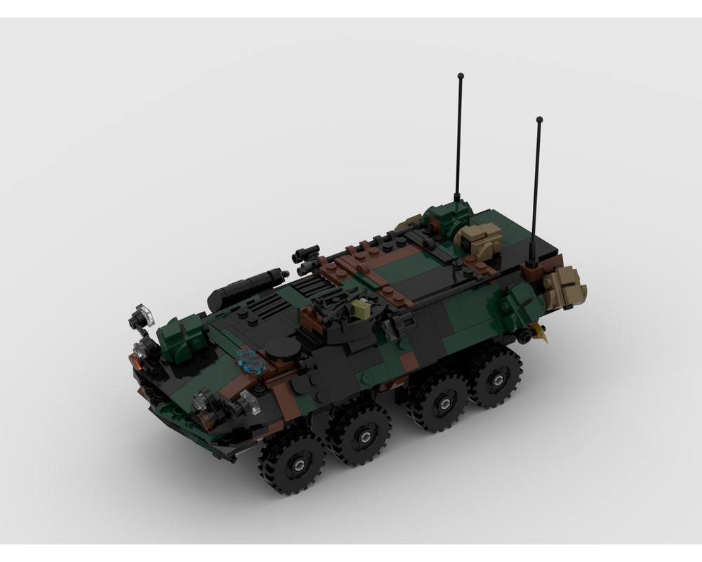 Lego Moc Lav M Mortar Carrier By Neomoc Rebrickable Build With Lego